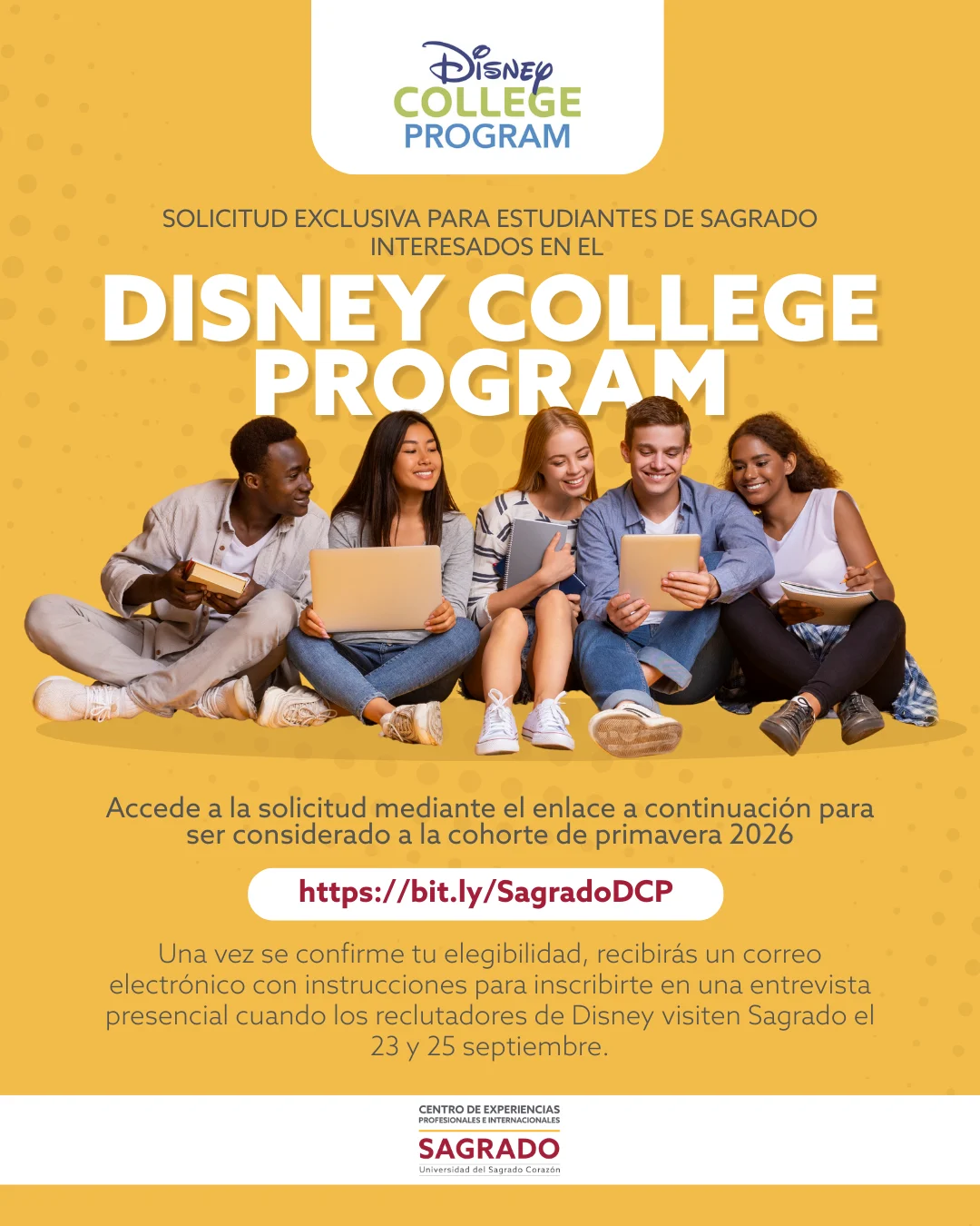 Disney College Program – Eventos@Sagrado